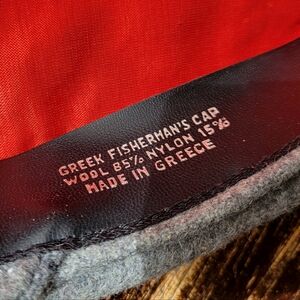 Vintage | Accessories | True Vintage Fishermans Gray Wool Greek ...